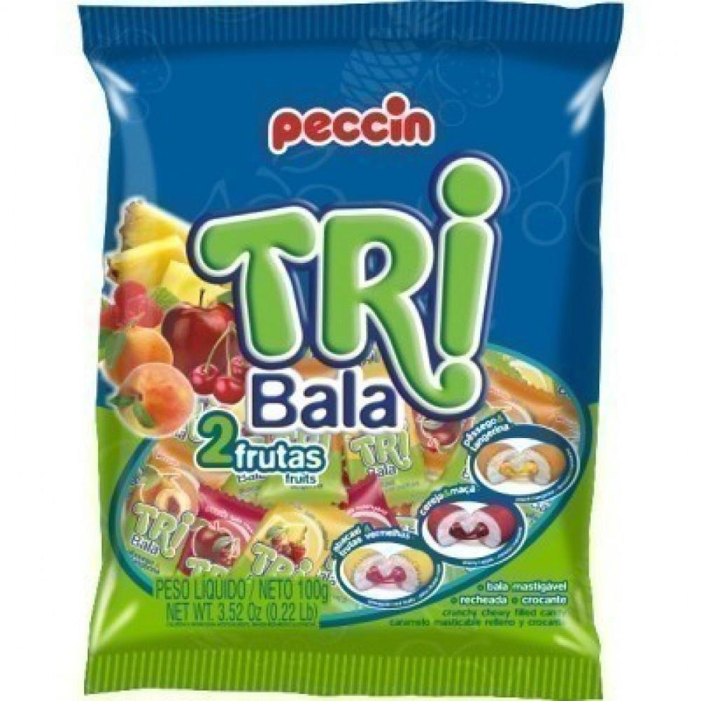 Bala Peccin Tri Bala 2 Frutas 100g - Angeloni Supermercado