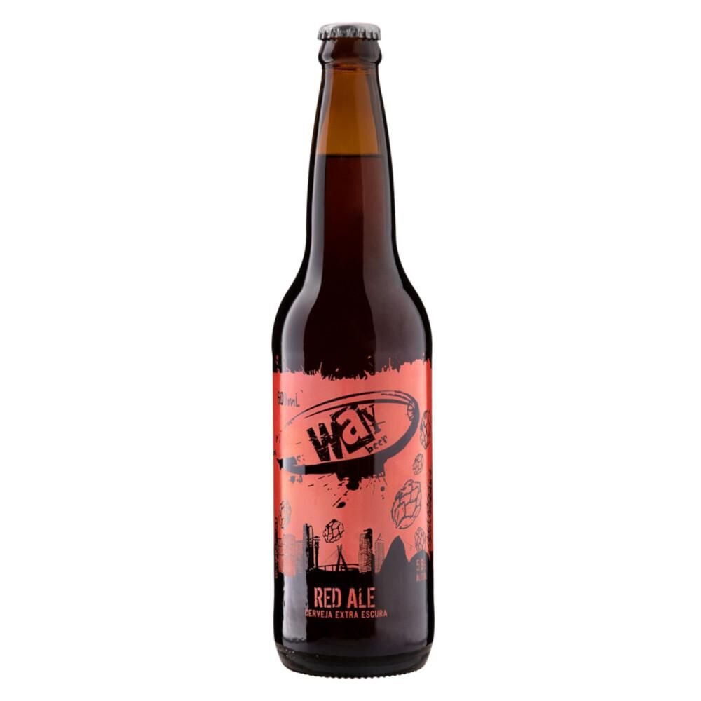 Cerveja Way Beer Red Ale 600ml - Angeloni Supermercado