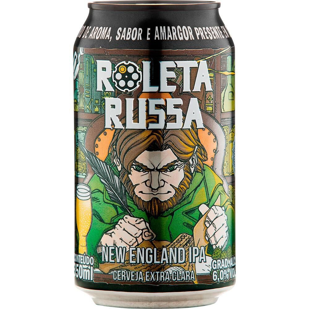 Cerveja Roleta Russa New England Ipa 350ml - Angeloni Supermercado