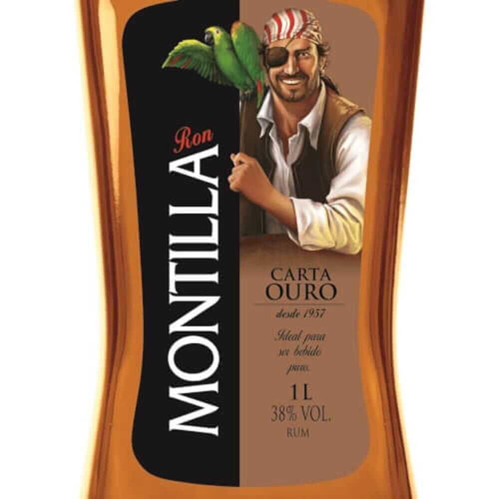 Rum Montilla Carta Ouro 1l - Angeloni Supermercado