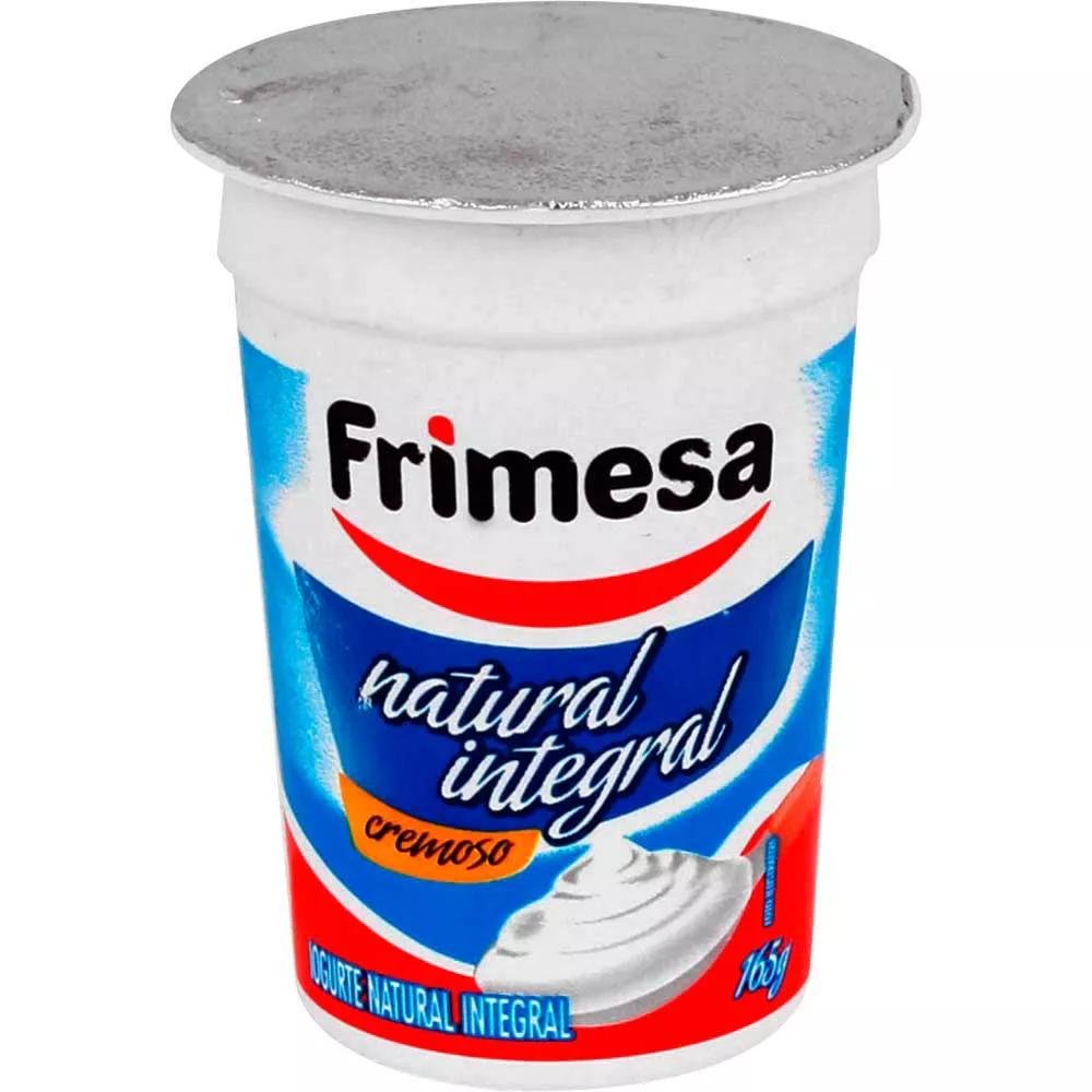 Iogurte FRIMESA Natural Integral 165g - Angeloni Supermercado