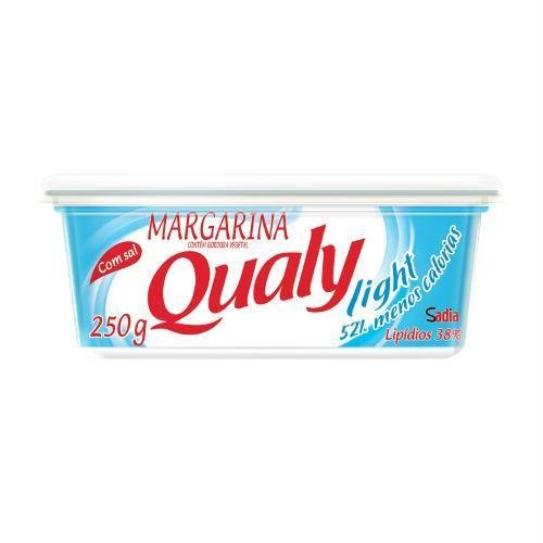 Margarina Qualy com Sal Zero Lactose 250g - Angeloni Supermercado