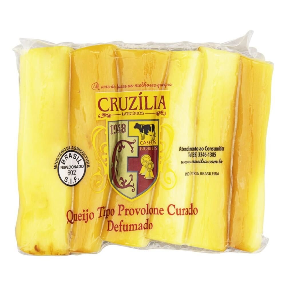 Queijo Provolone Cruzilia Palito Defumado Kg - Angeloni Supermercado