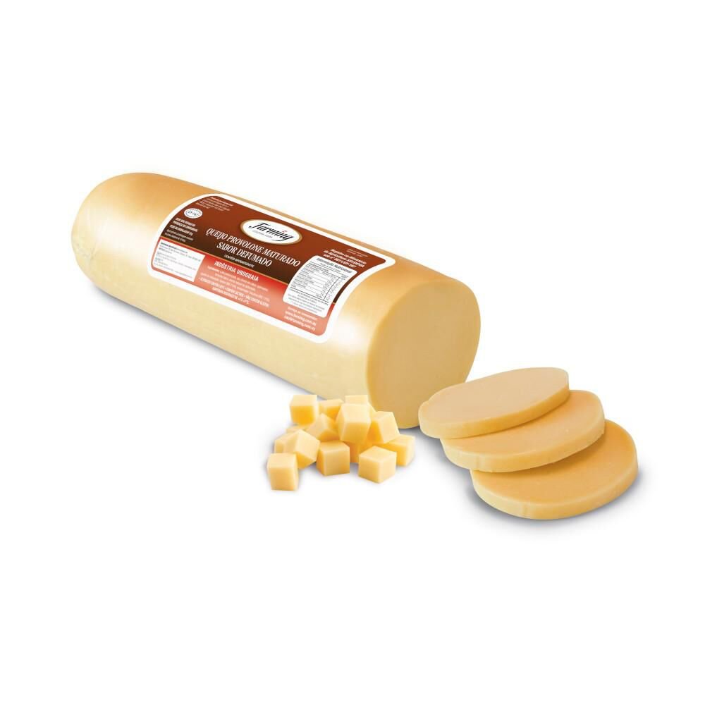 Queijo Provolone Farming Defumado Uruguaio Fatiado Kg - Angeloni ...