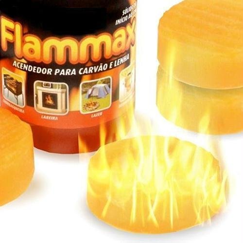 Acendedor Para Carvão E Lenha Flammax Com 5 Unidades Frasco - Angeloni ...