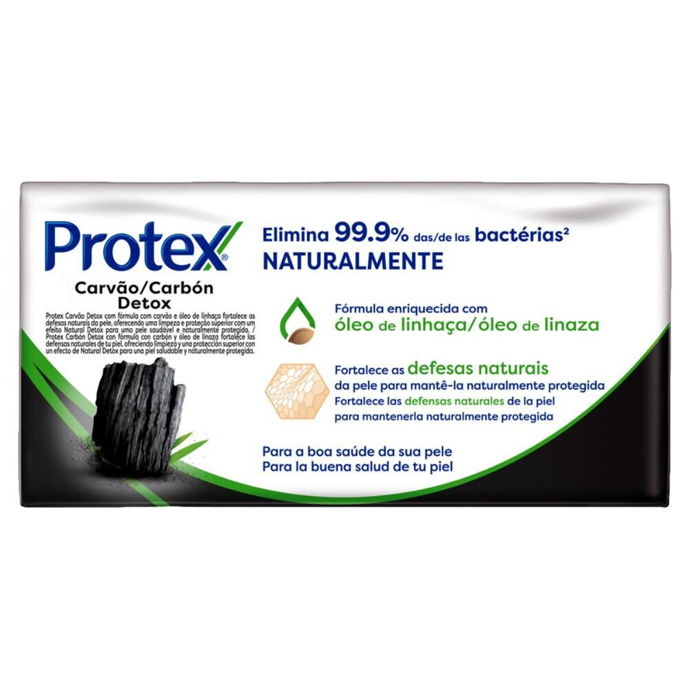 Sabonete Protex Carvão Dettox 85g - Kit com 6 unidades - Angeloni ...