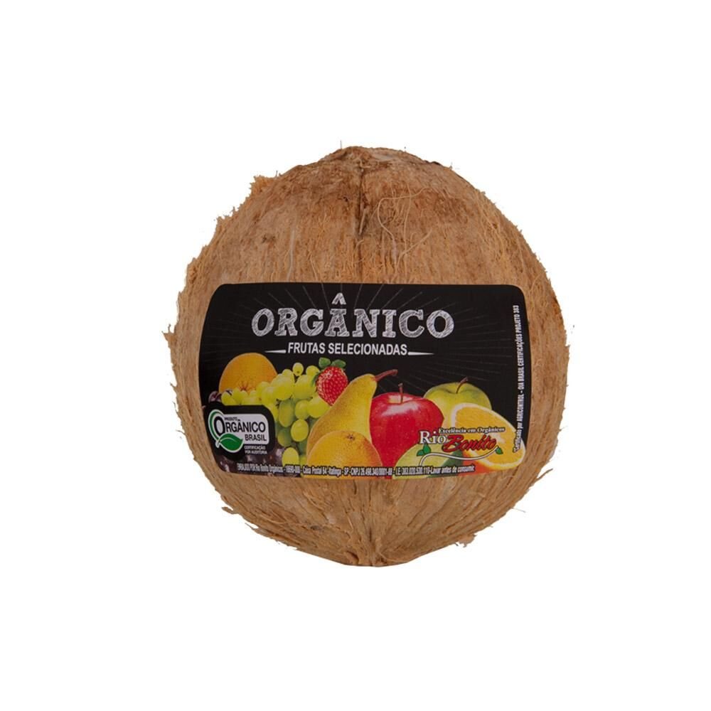 Coco Seco Orgânico FAZENDA RIO BONITO Unidade - Angeloni Supermercado