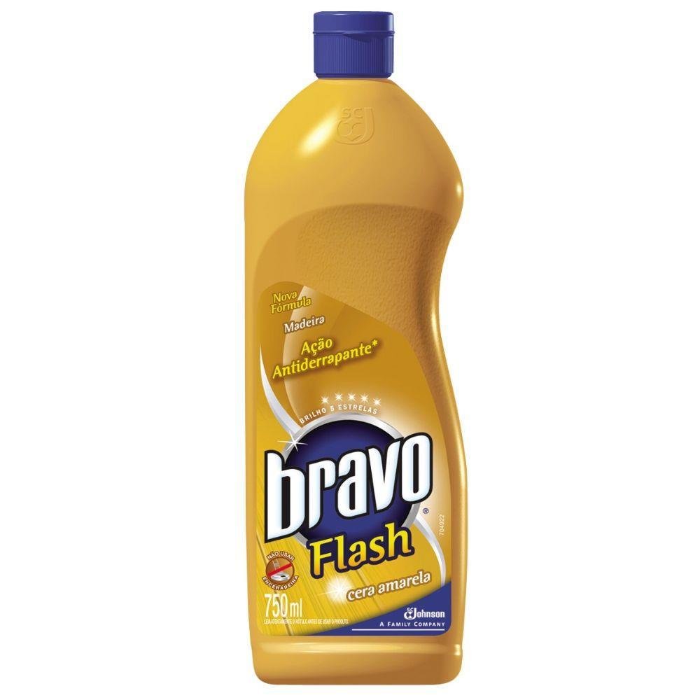 Cera BRAVO Flash 750ml - Angeloni Supermercado