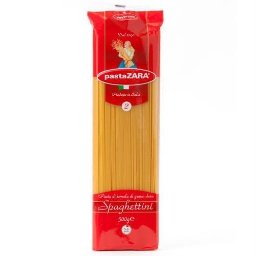 Massa Italiana Grano Duro PASTA ZARA 500g - Angeloni Supermercado