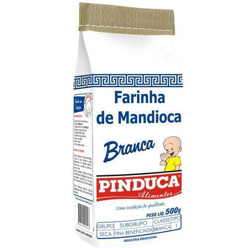 Farinha de Mandioca PINDUCA Branca 500g - Angeloni Supermercado