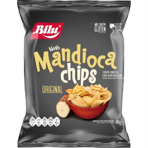 Chips BILU Mandioca Original 40g - Angeloni Supermercado