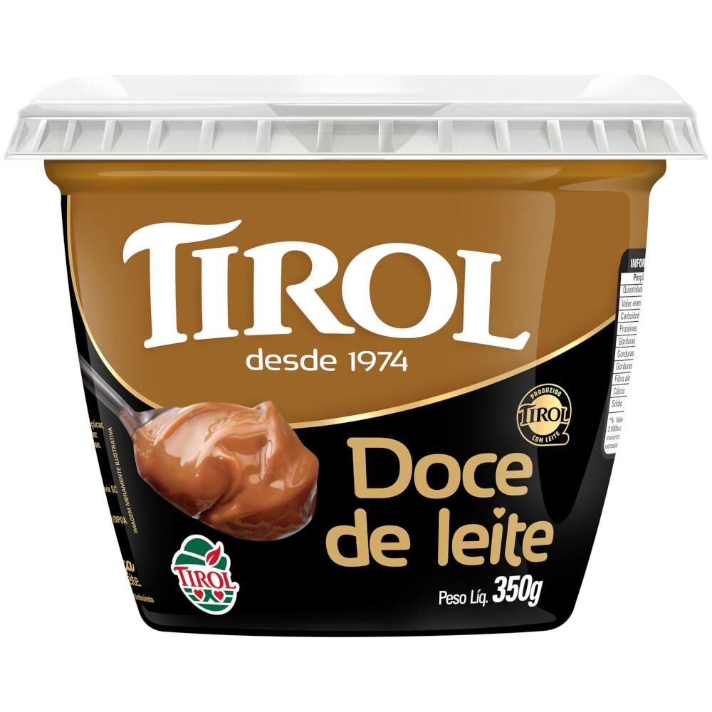 Doce de Leite Tirol - Embalagem de 350g