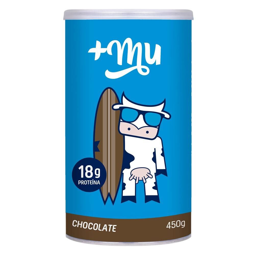 Proteína Concentrada +MU Chocolate 450g - Angeloni Supermercado