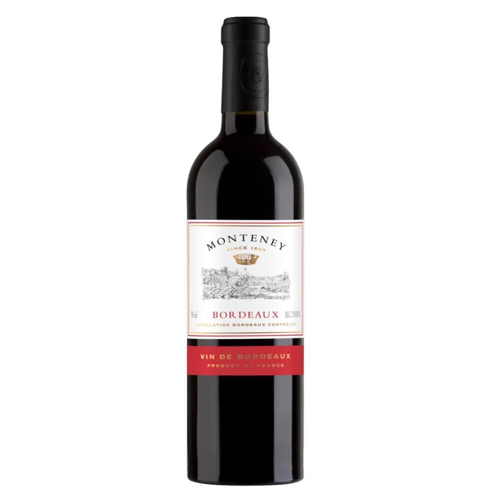 Vinho Tinto Francês CHARLES MONTENEY Bordeaux 750ml - Angeloni Supermercado