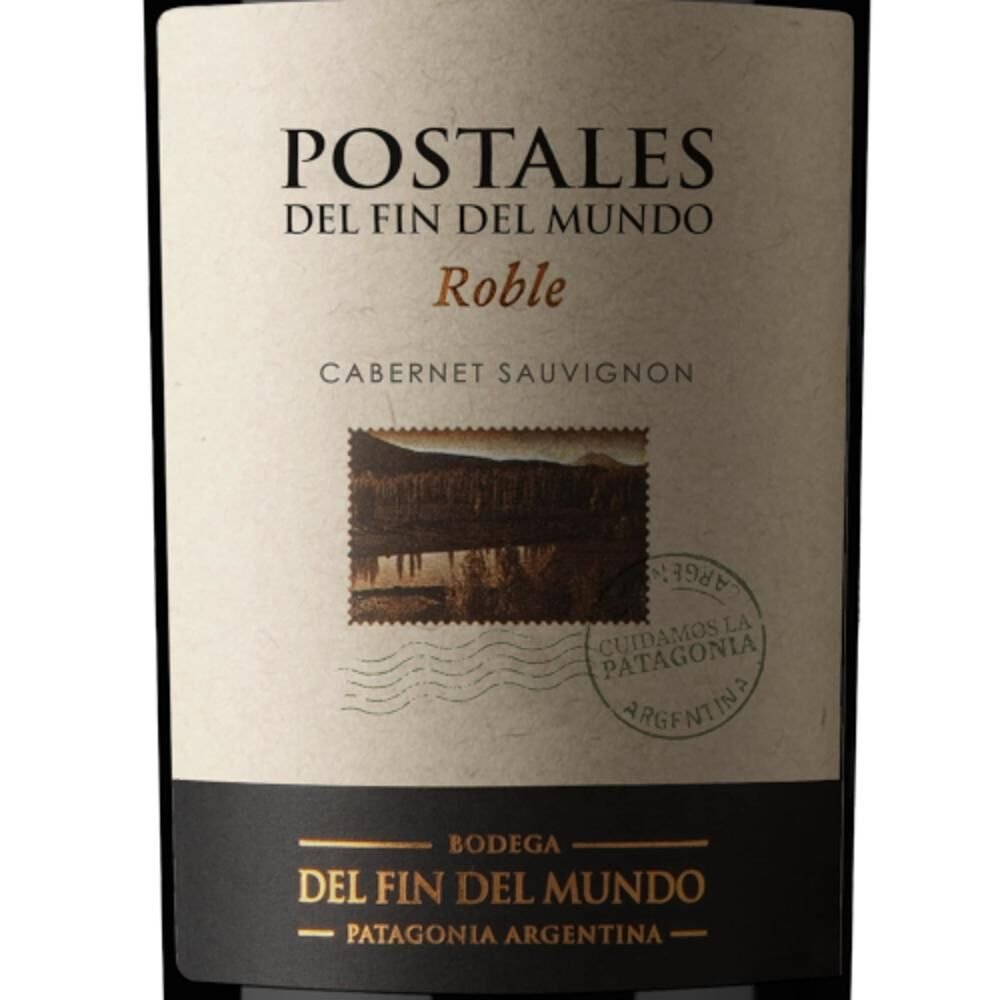 Vinho Tinto Argentino POSTALES ROBLE Cabernet Sauvignon 750ml