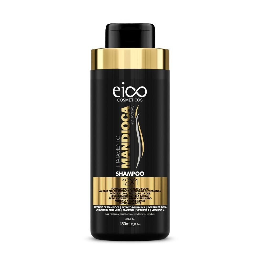 Shampoo Eico Tratamento Mandioca | Compre Online