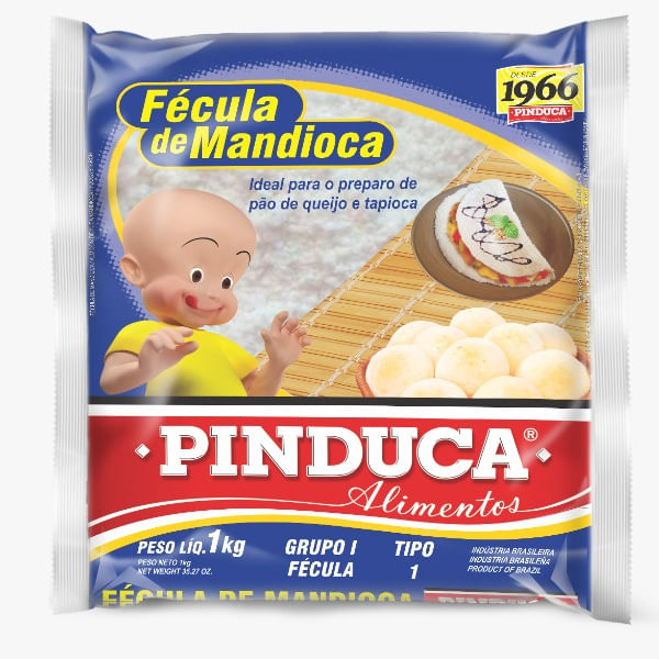 Fécula de Mandioca PINDUCA 1kg - Angeloni Supermercado