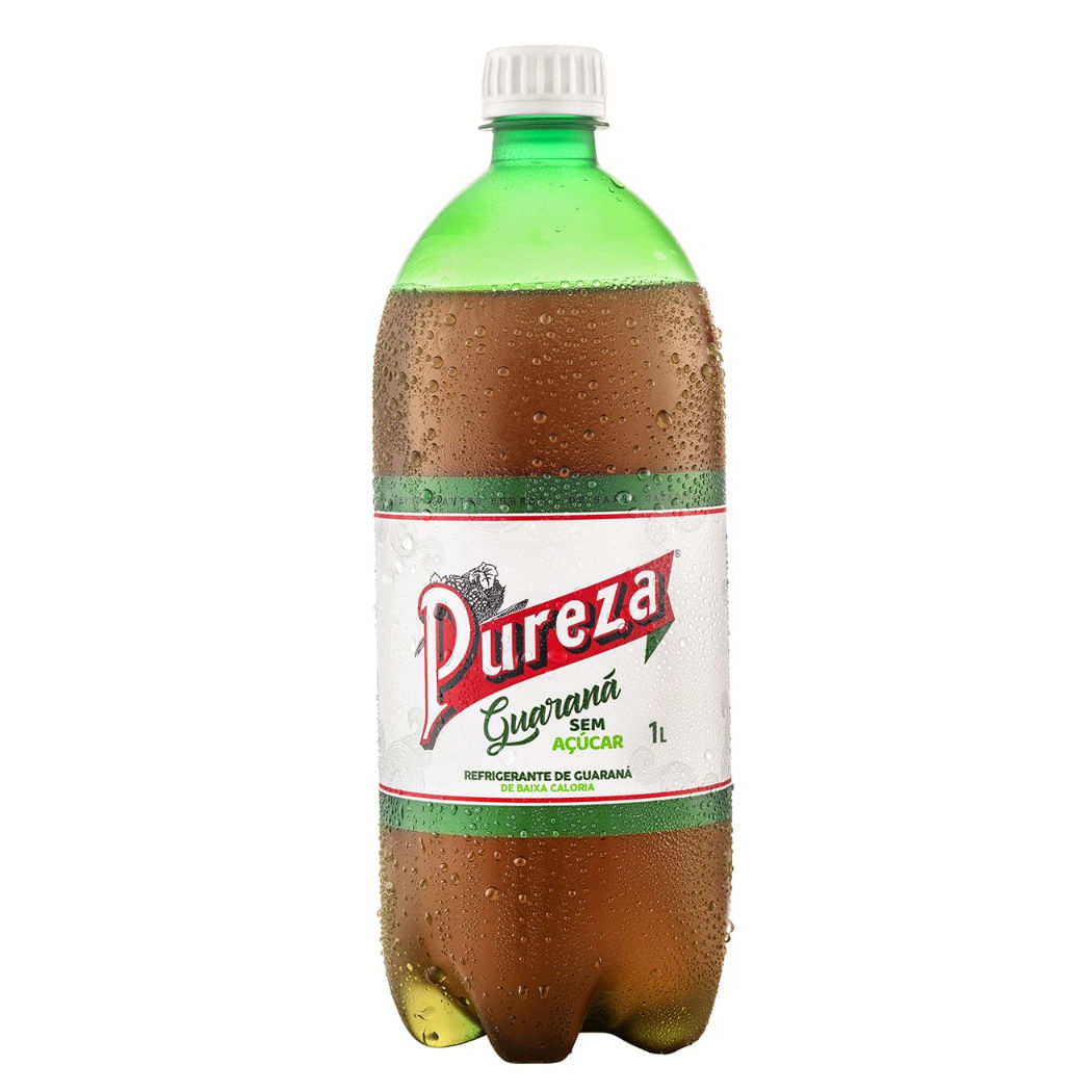 Refrigerante Pureza Guaraná Sem Açúcar 1L | Compre Aqui - Angeloni ...