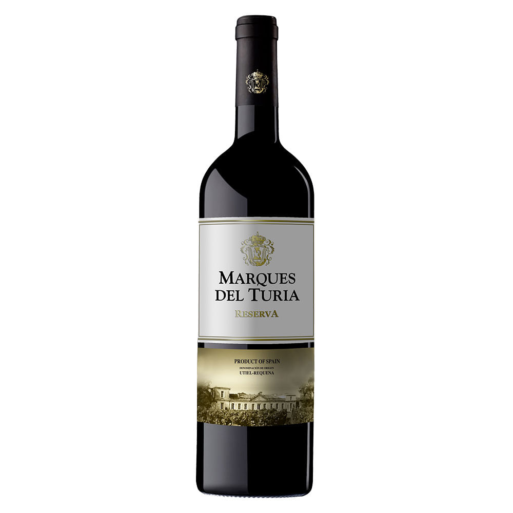 Vinho Tinto Espanhol Vicente Gandia Marqués del Turia Reserva 750ml ...