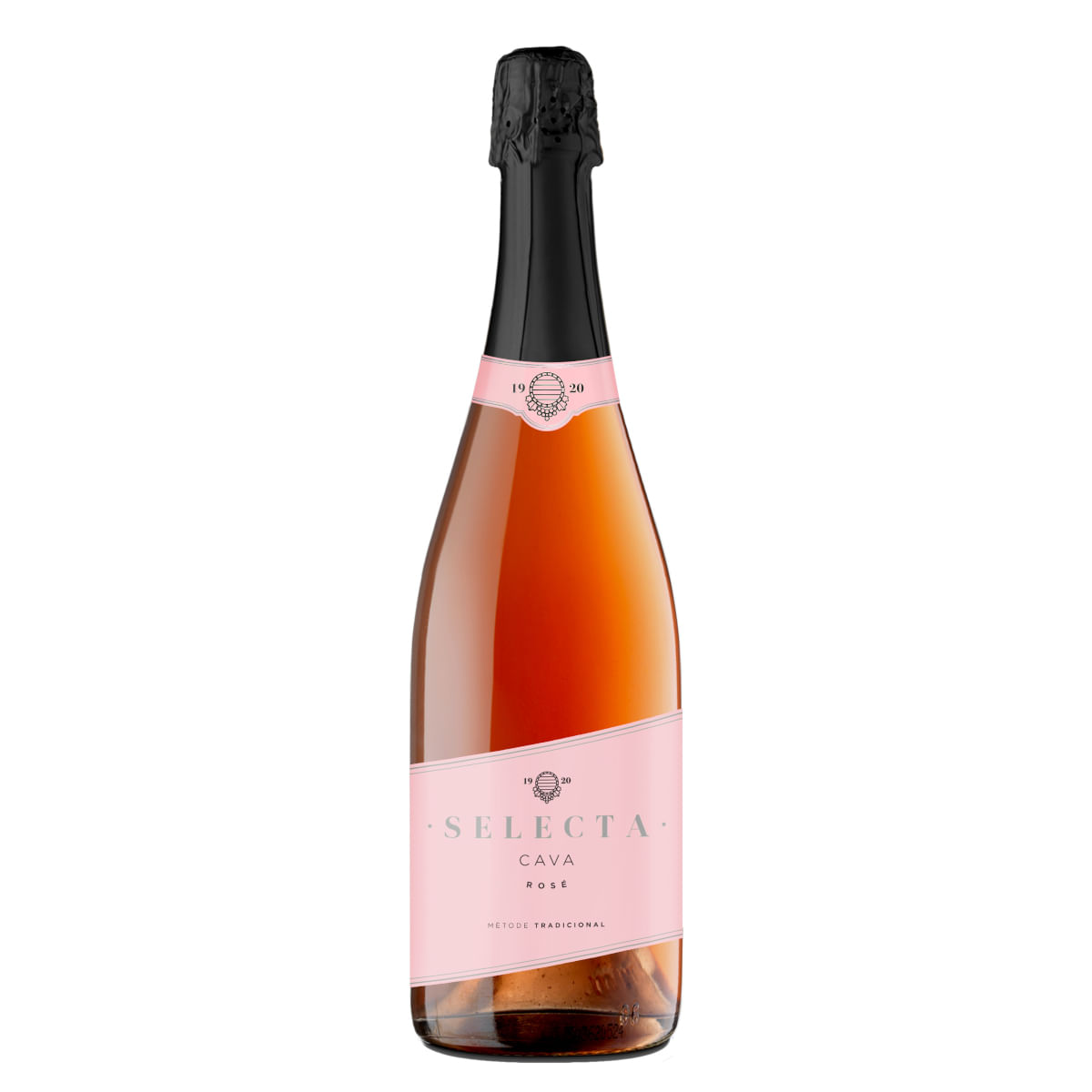Cava Espanhola SELECTA Rosé Garrafa 750ml - Angeloni Super