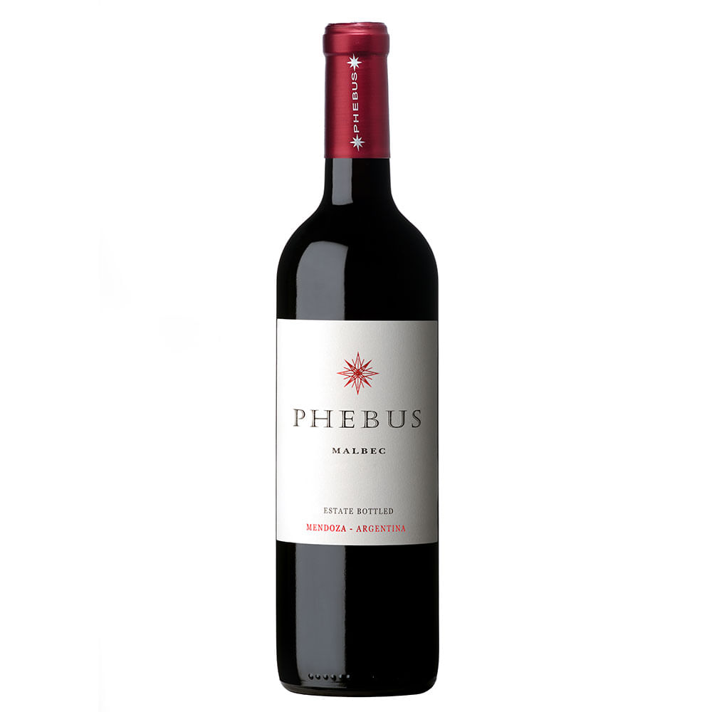 Vinho Tinto Argentino PHEBUS Malbec 750ml