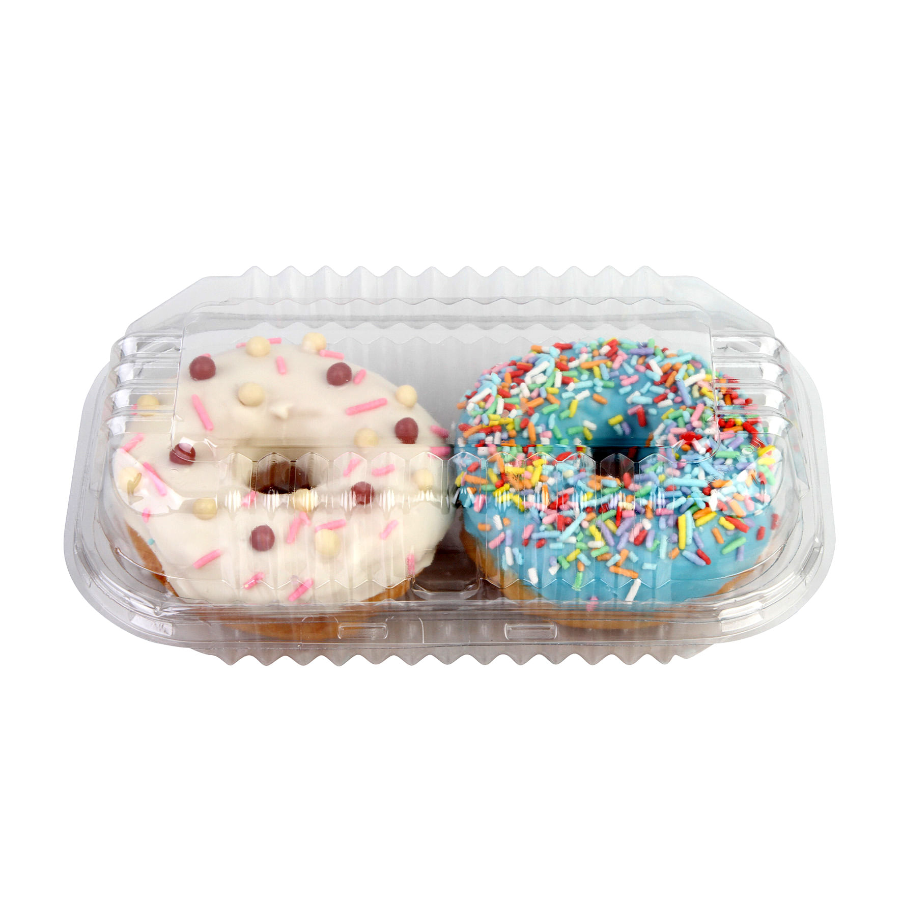 Donuts Branco e Azul Deliciosos e Decorativos - Angeloni Supermercado