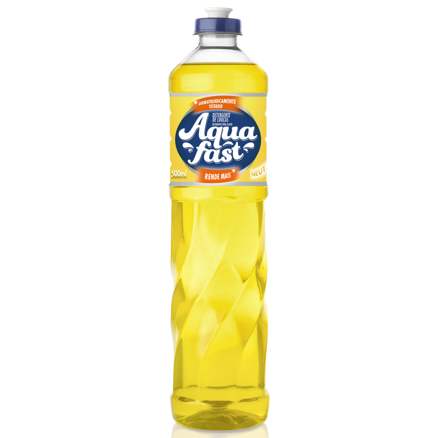 Detergente AQUAFAST Neutro 500ml - Angeloni Supermercado