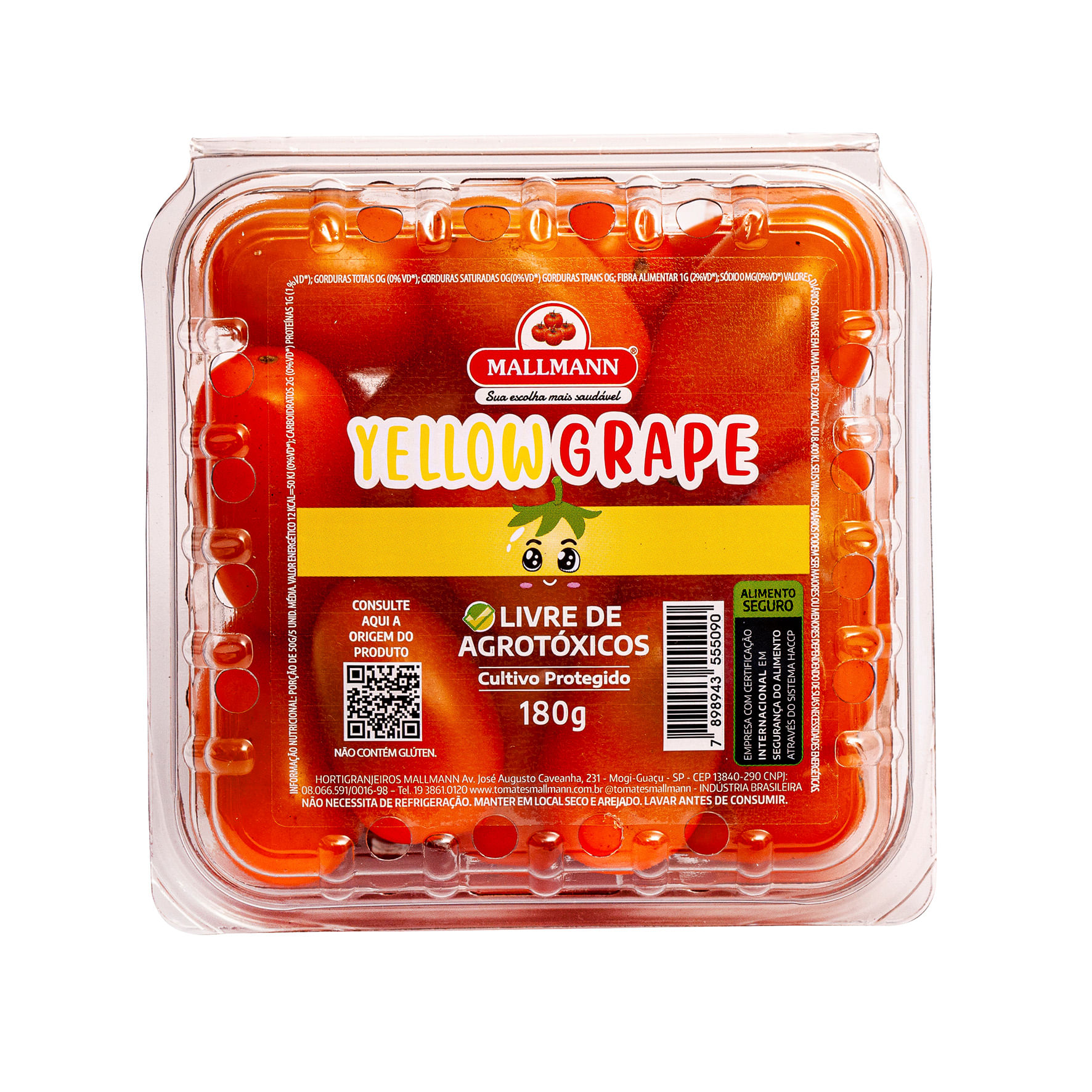 Tomate Yellow Grape MALLMANN 180g - Angeloni Supermercado
