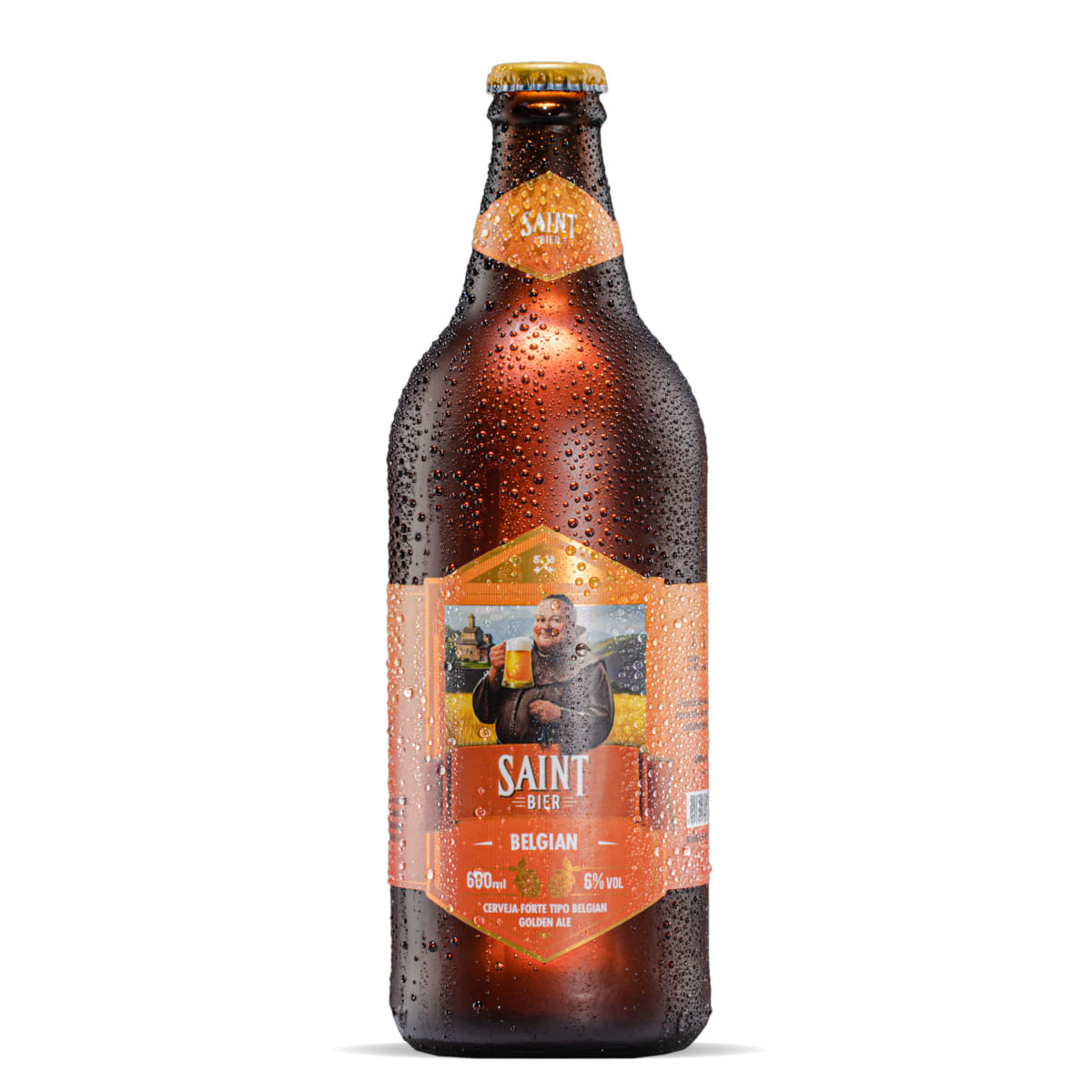 Cerveja Saint Bier Belgian Golden Premium 600ml