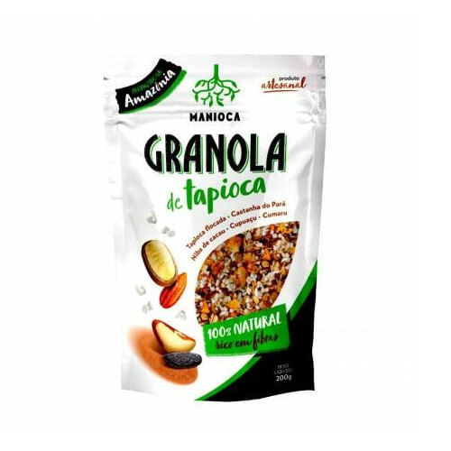 Granola MANIOCA de Tapioca 100% Natural 200g - Angeloni Supermercado
