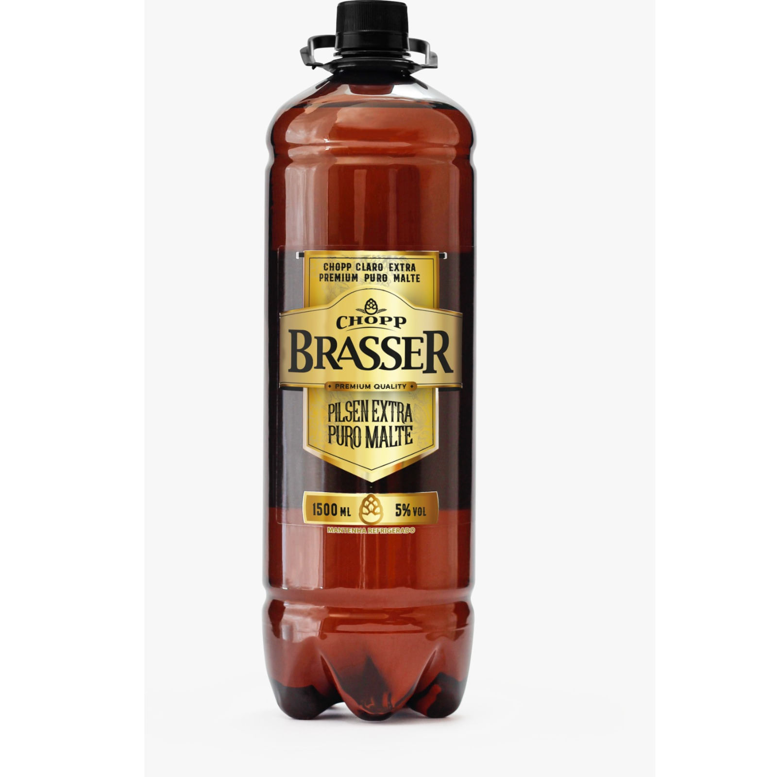 Chopp BRASSER Pilsen Extra Puro Malte 1,5L | Compre Aqui - Angeloni ...
