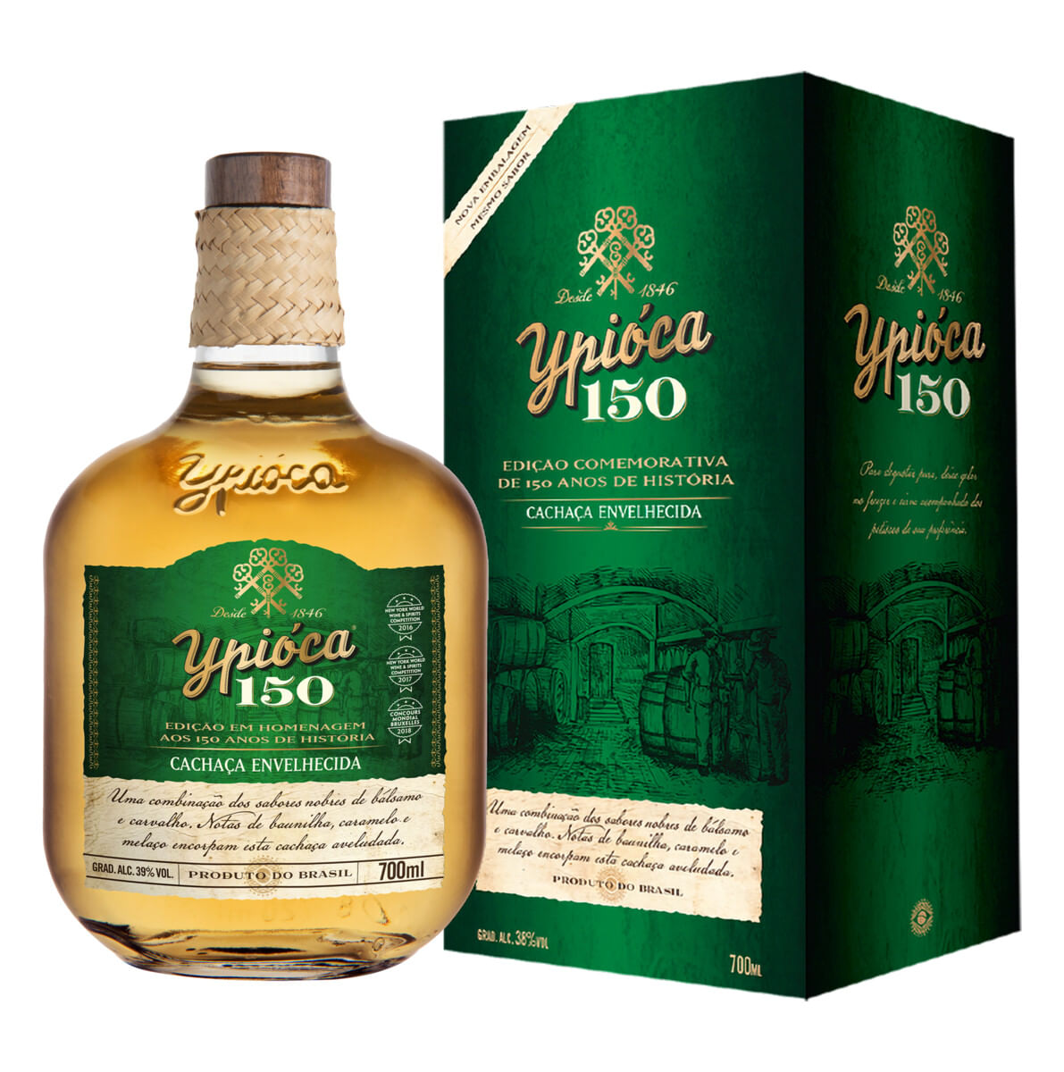 Cachaça Ypioca 150 Anos 700ml | Edição Especial