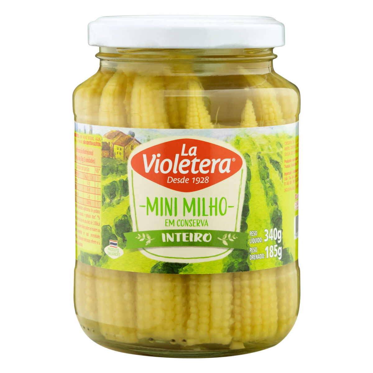 Mini Milho LA VIOLETERA Em Conserva 185g - Angeloni Supermercado