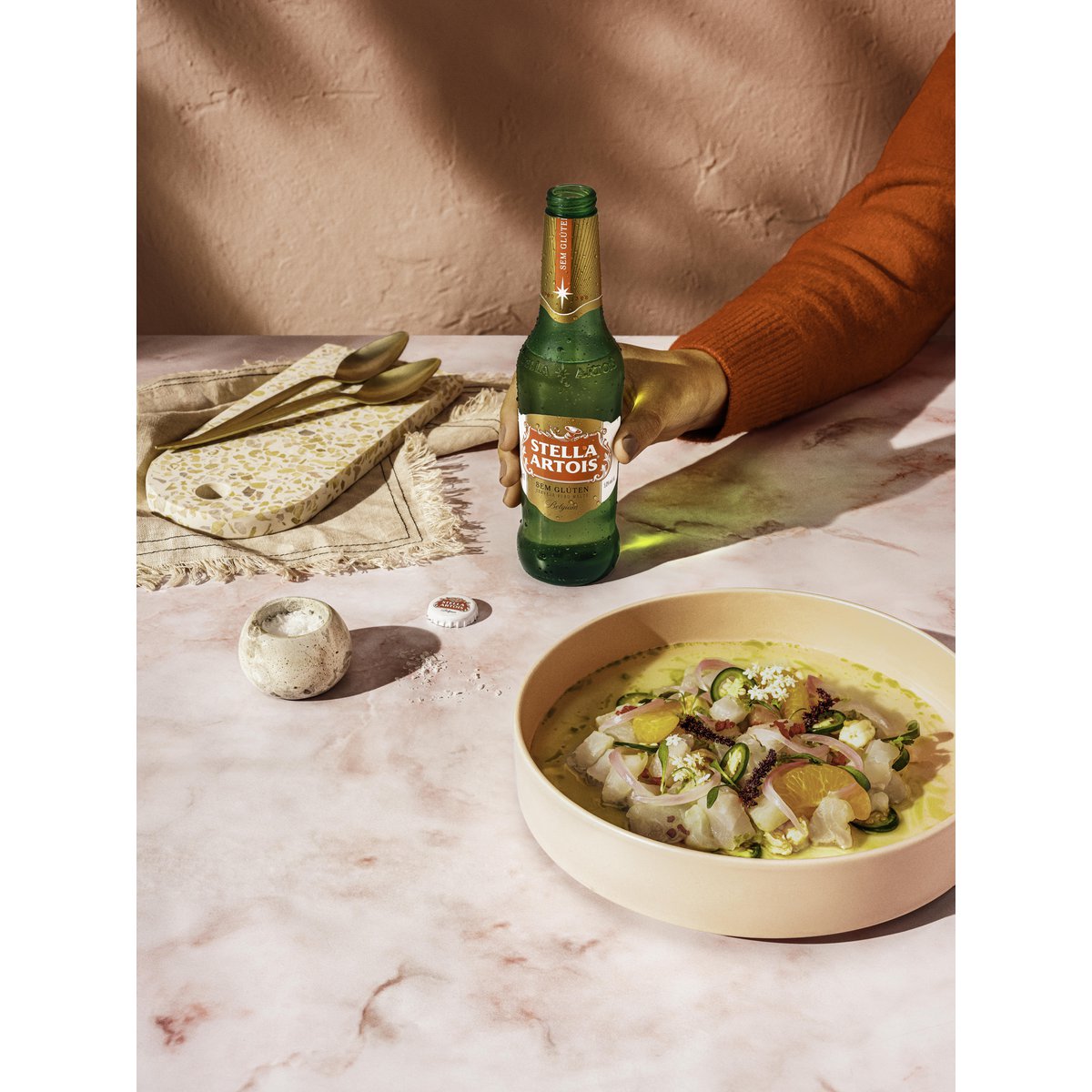 Cerveja Stella Artois Sem Glúten 330ml Long Neck - Angeloni Supermercado