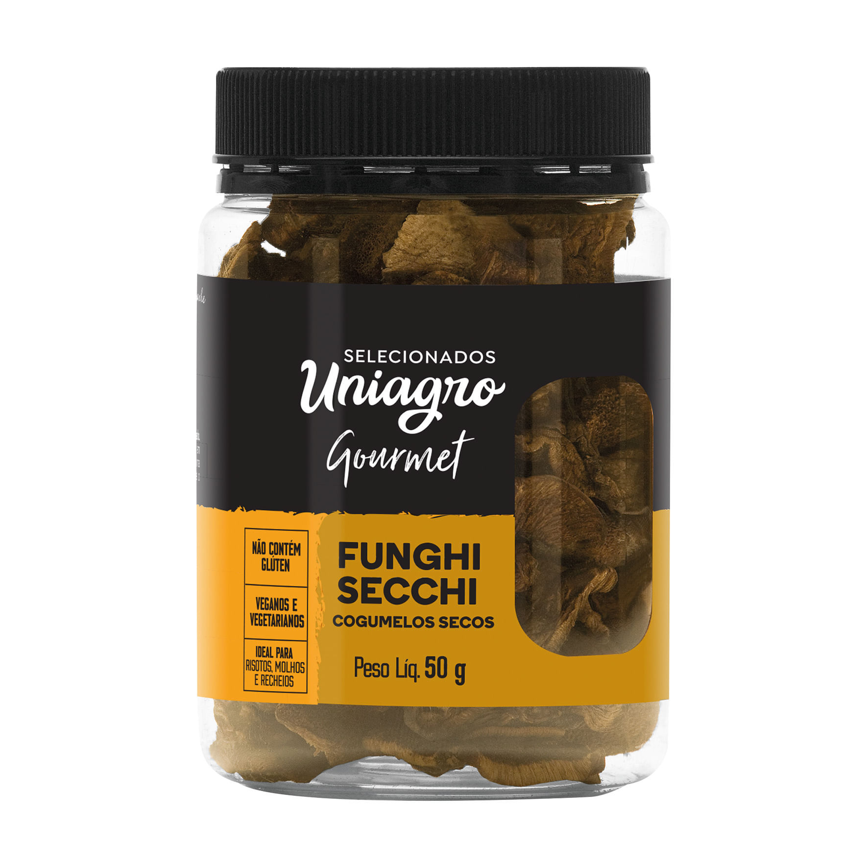 Fughi UNIAGRO Gourmet 50g - Angeloni Supermercado