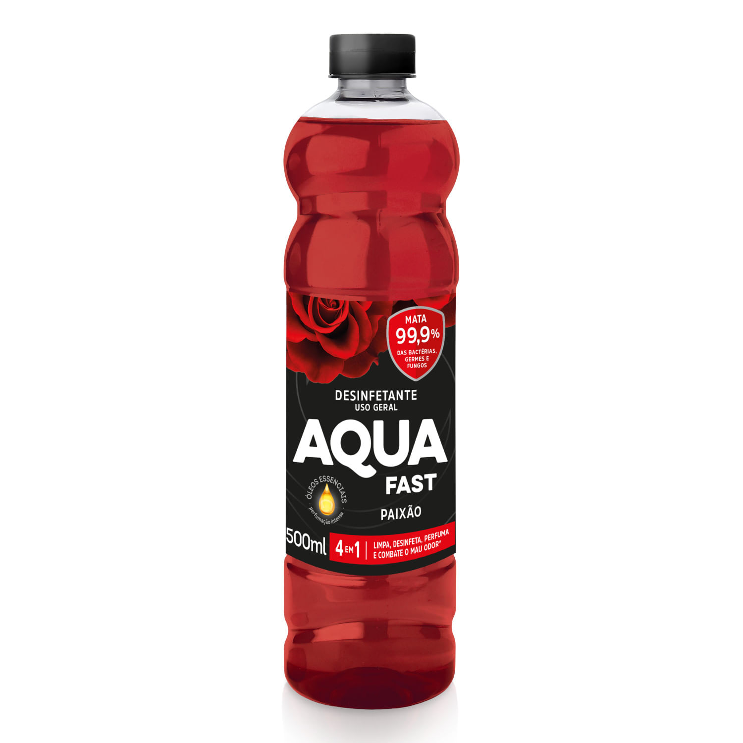 Desinfetante AQUAFAST Paixão 500ml - Angeloni Supermercado