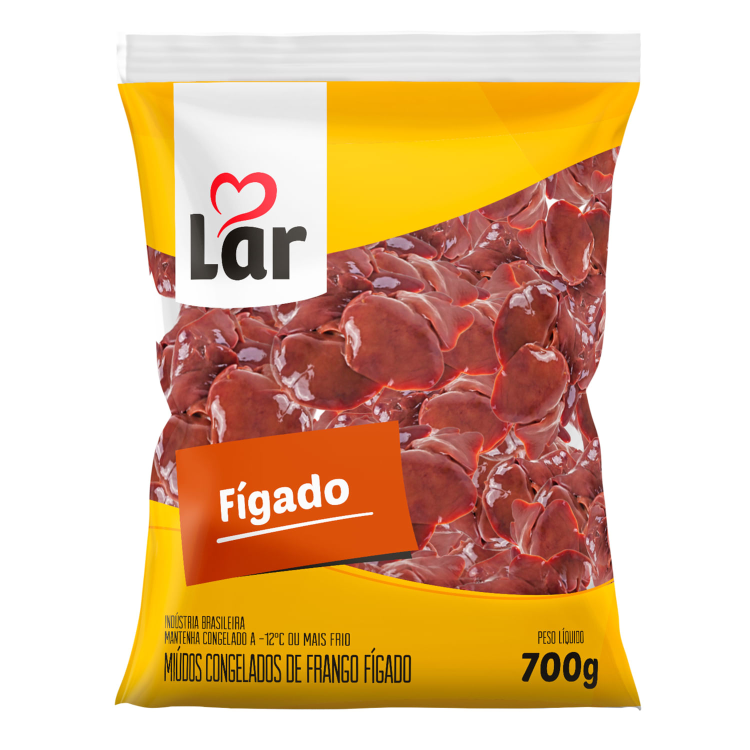 Fígado de Frango LAR Congelado 700g - Angeloni Supermercado