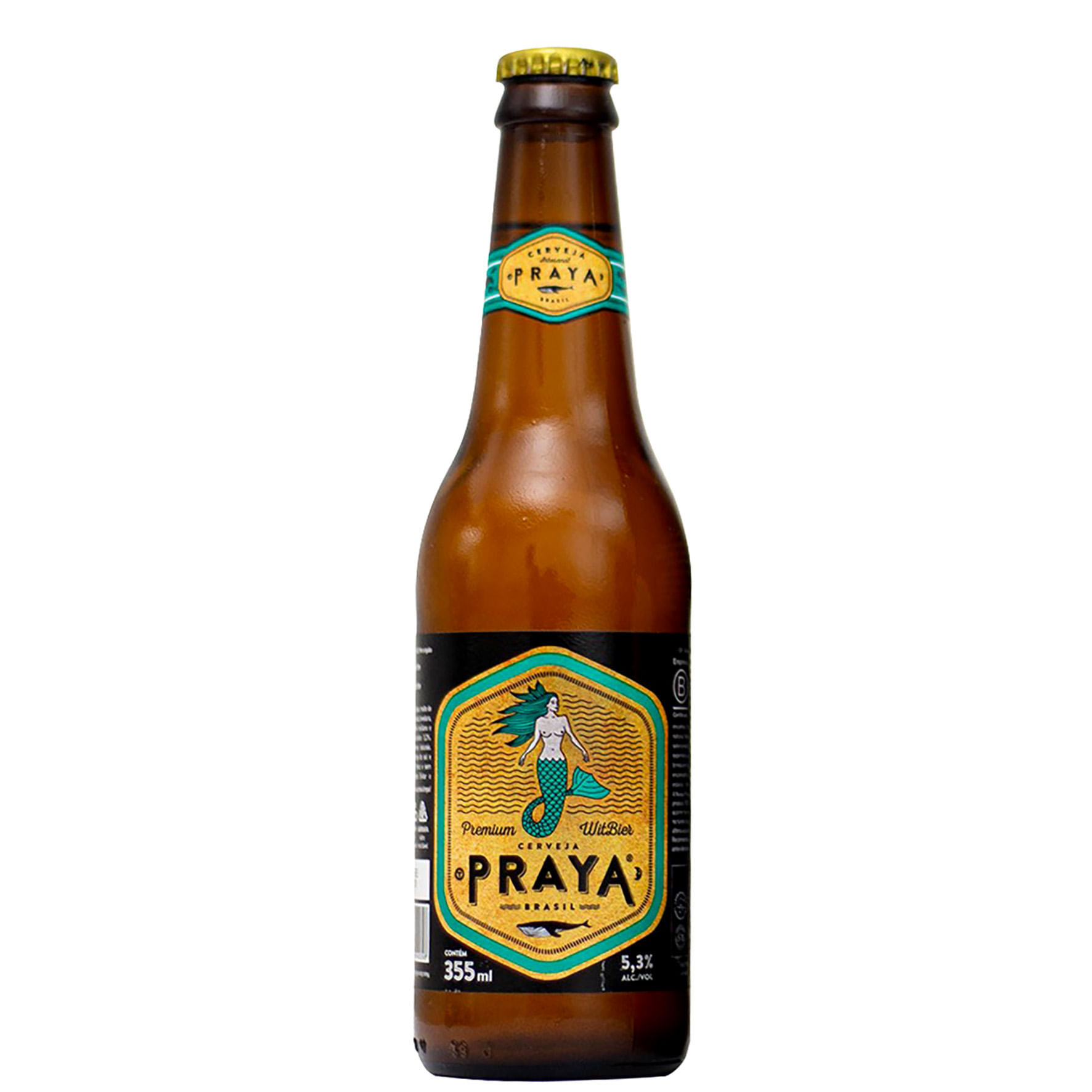 Cerveja PRAYA Premium Lager 355ml | Compre Aqui - Angeloni Supermercado