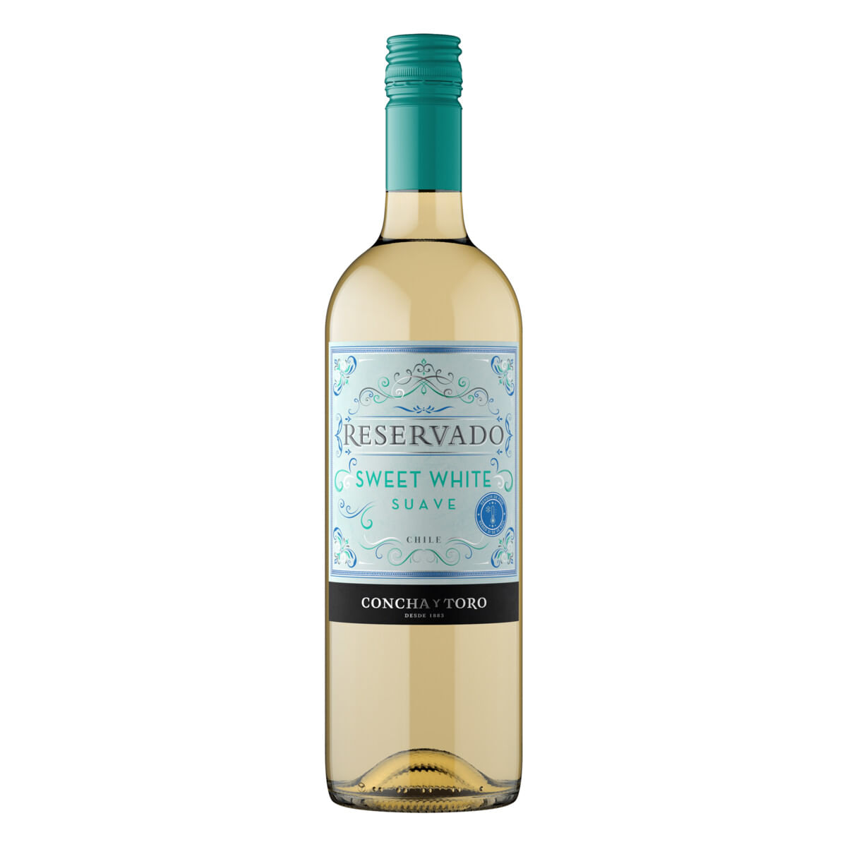 Vinho Chileno RESERVADO Branco Sweet White Suave Garrafa 750ml ...