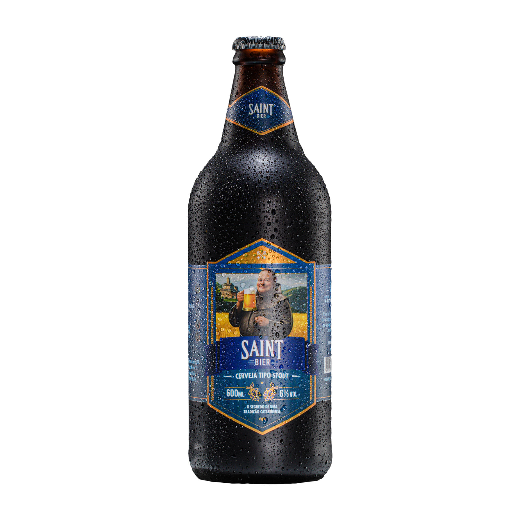 Cerveja Brasileira Saint Bier Stout 600ml | Compre Aqui