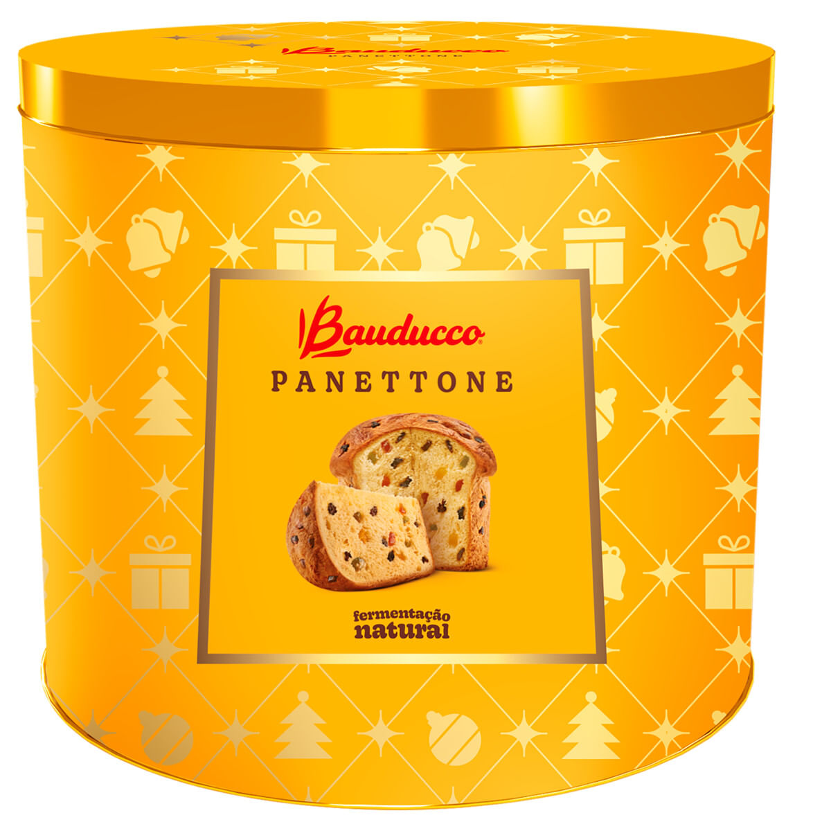 Panettone Bauducco Frutas 750g | Sabor Tradicional - Angeloni Supermercado