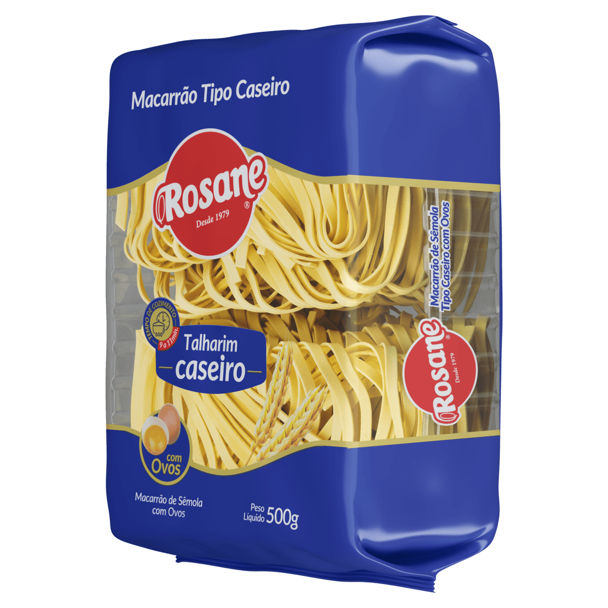 Macarrão Talharim ROSANE Caseiro com Ovos 500g