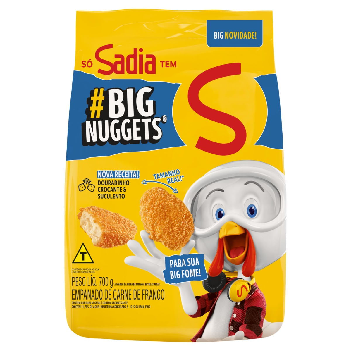 Nuggets de Frango Sadia - Sabor Irresistível - Angeloni Supermercado