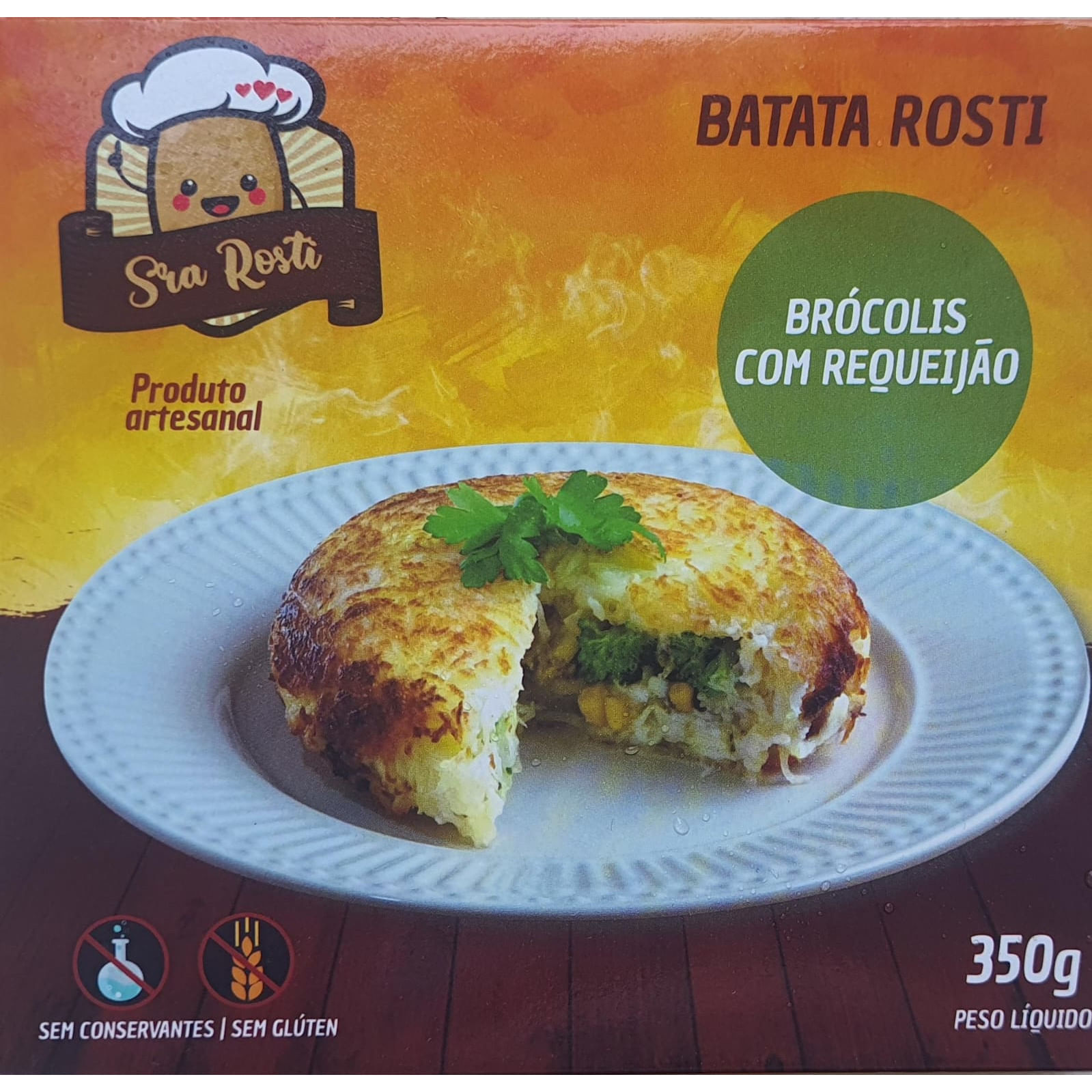 Batata Rosti SRA ROSTI Brócolis Com Requeijão Congelada 350g - Angeloni ...