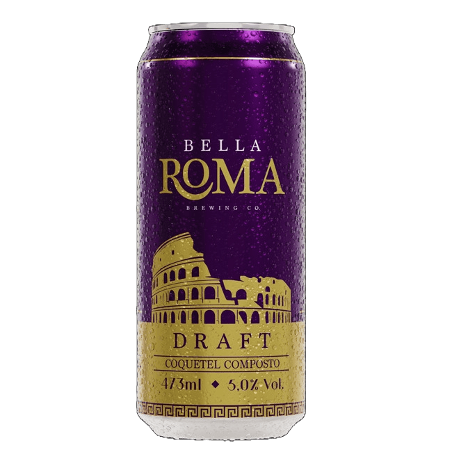 Bebida Mista Bella Roma Draft 473ml | Compre Online - Angeloni Supermercado