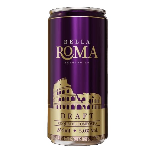 Bebida Mista Bella Roma Draft 265ml | Compre Online - Angeloni Supermercado