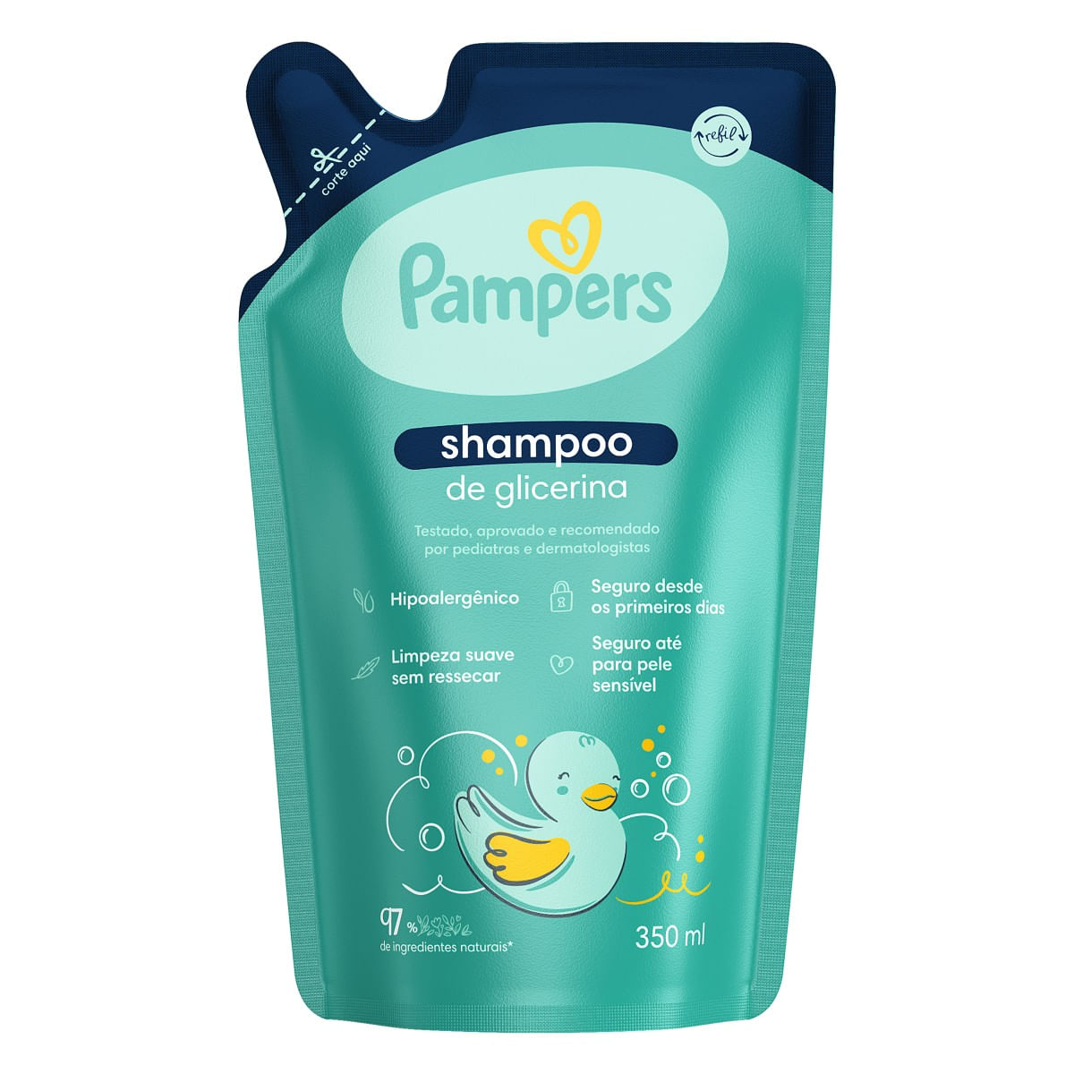 Shampoo Pampers Glicerina 200ml | Compre Online - Angeloni Supermercado