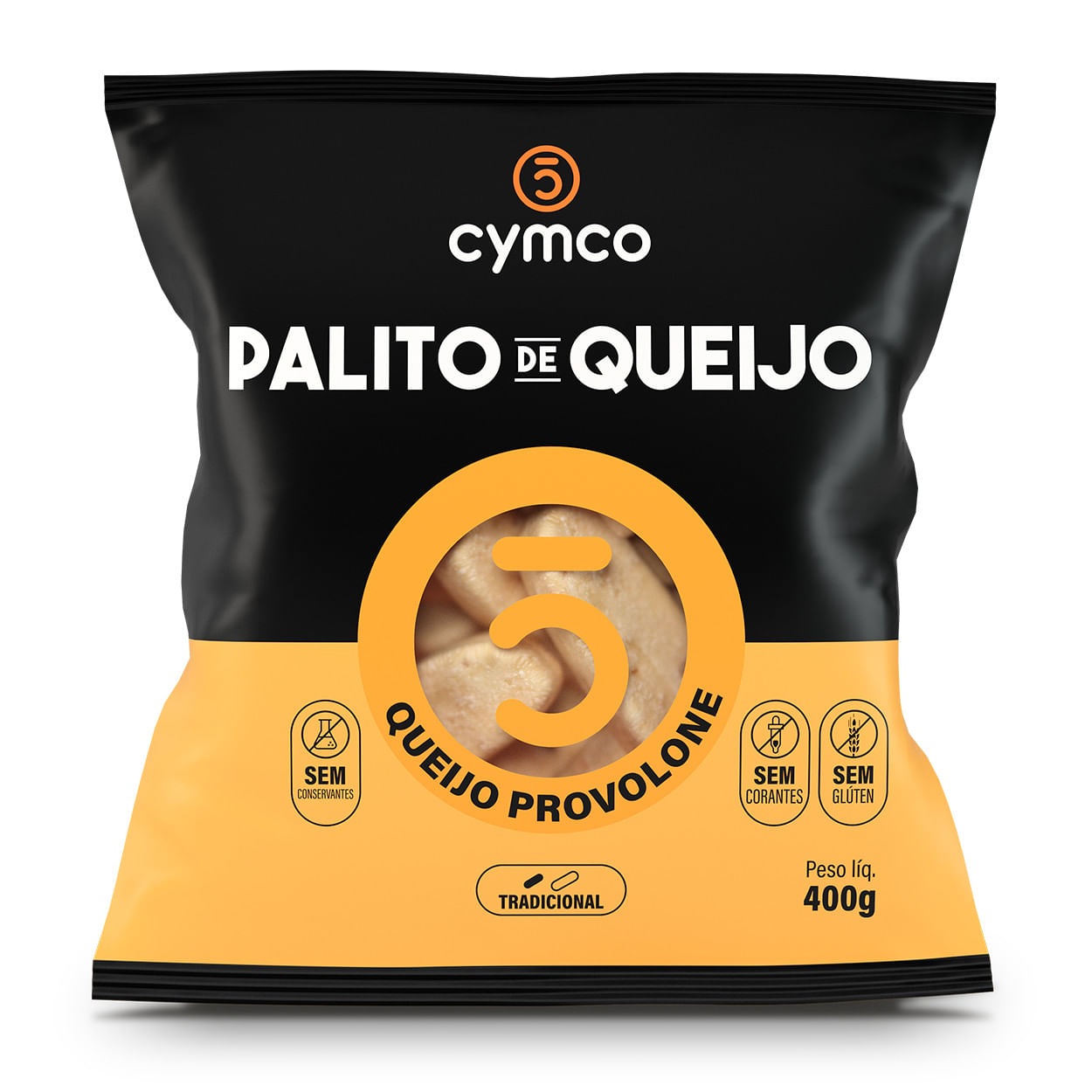 Palito de Queijo CYMCO Provolone Sem Glúten 400g - Angeloni Supermercado