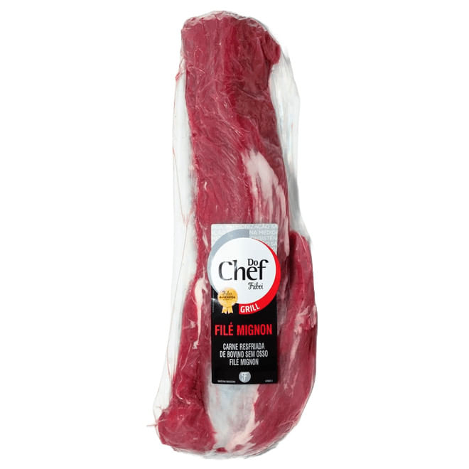 Filé Mignon Bovino Friboi do Chef - Kg - Angeloni Supermercado