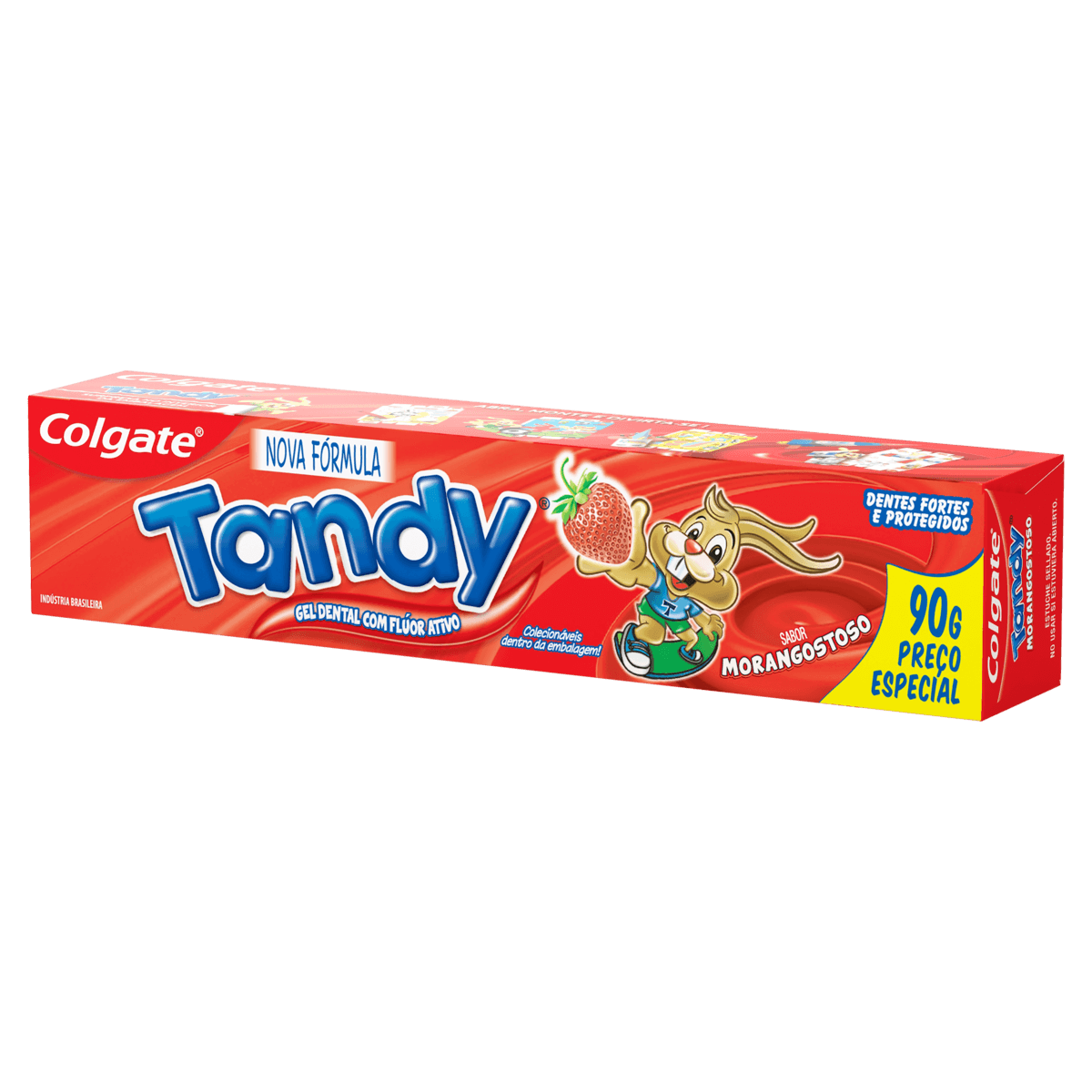 Gel Dental TANDY Morangostoso 90g | Compre Online - Angeloni Supermercado
